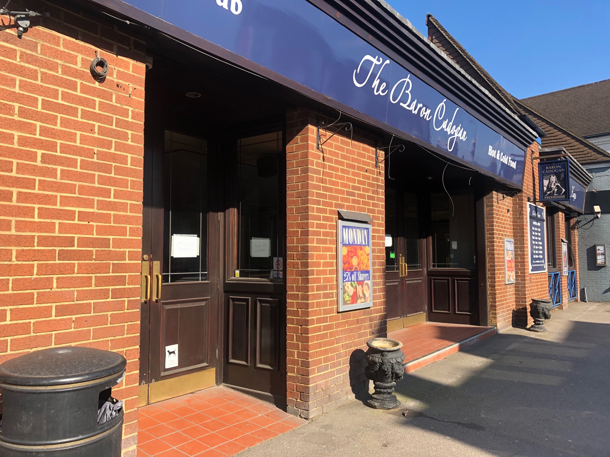 Restaurant to replace Baron Cadogan pub in Caversham - UK Property Forums